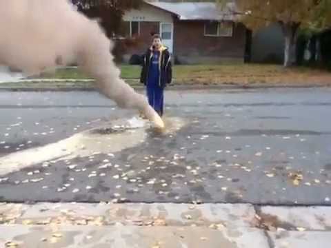 snowman crime scene - YouTube