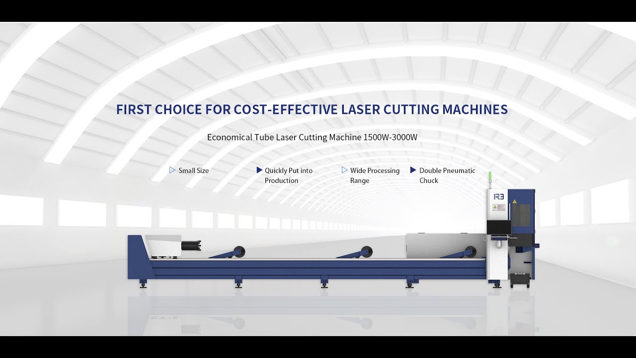 HSG Laser R3 Tube Laser Metal Cutting Machine - YouTube