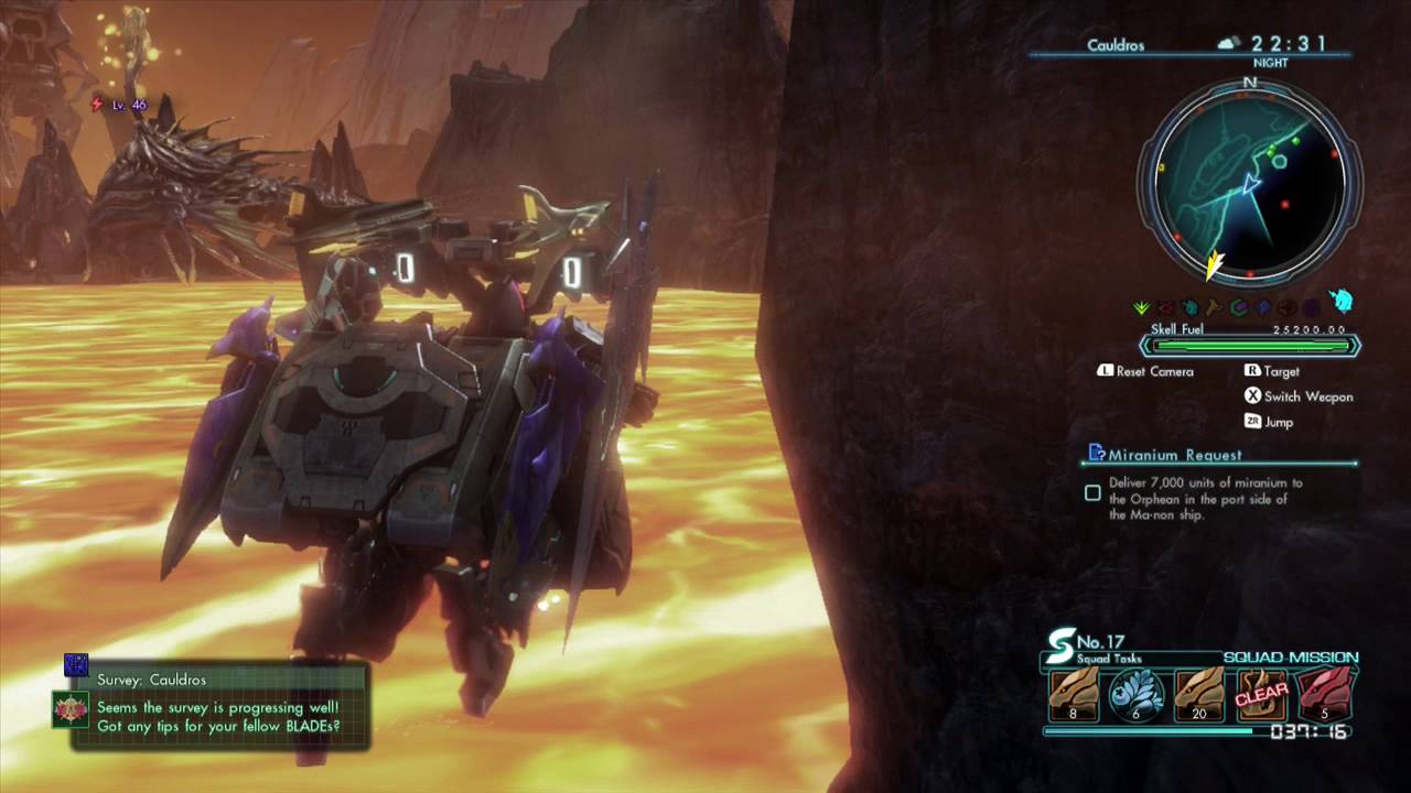 Xenoblade Chronicles X: 100 Clear E7_6 Miranium Request 7 - YouTube
