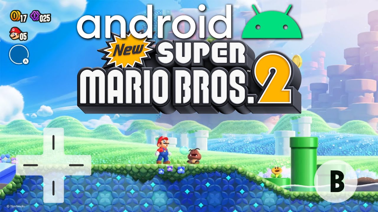 SUPER MARIO 2 HD REMASTERED PARA ANDROID - YouTube