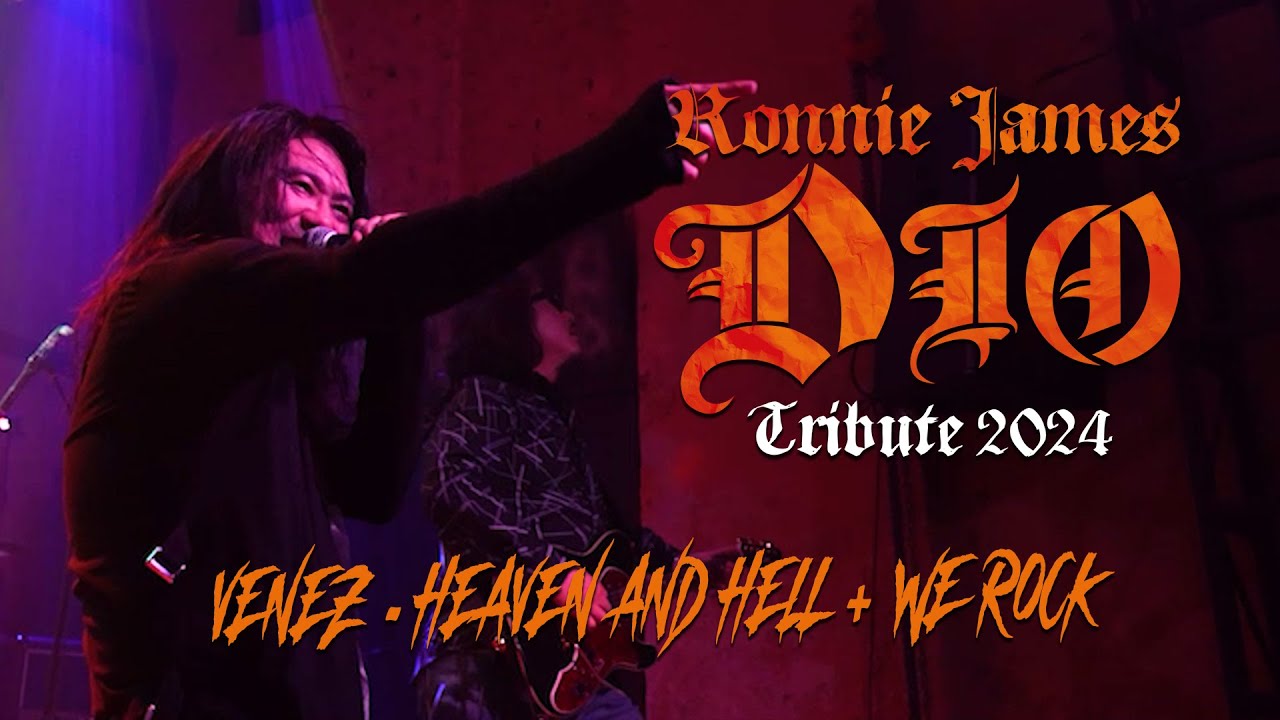 VENEZ (밴이지) - Heaven and hell + We rock [Ronnie james Dio Tribute 2024 ...