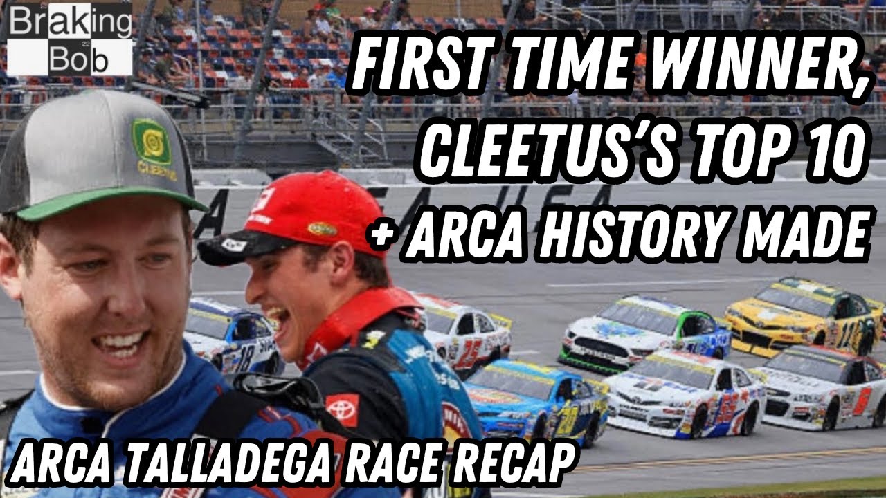 First Time ARCA Winner, Cleetus in the Top 10 + Women's Racing History ...