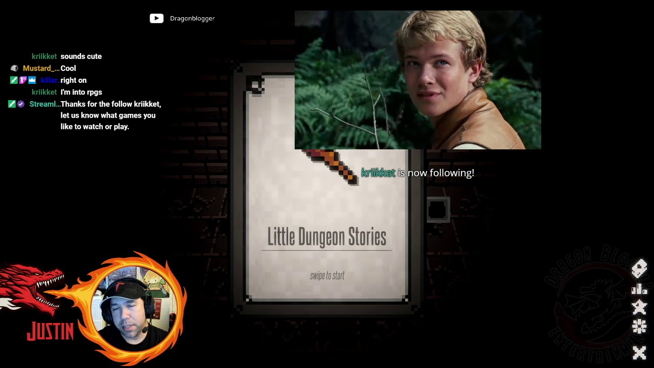 Little Dungeon Stories Indie Game Stream with Dragon Blogger - YouTube