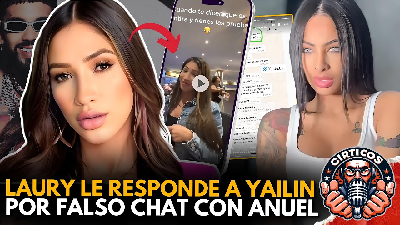 LAURY LE R3SP0MDE A YAILIN LA H4CE QU3DAR C0MO LA M3NTIR0SA QUE ES ...