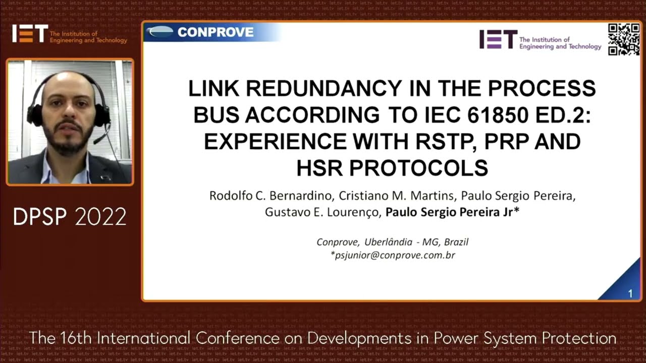 Link Redundancy in the Process Bus According to IEC 61850 Ed.2: RSTP ...