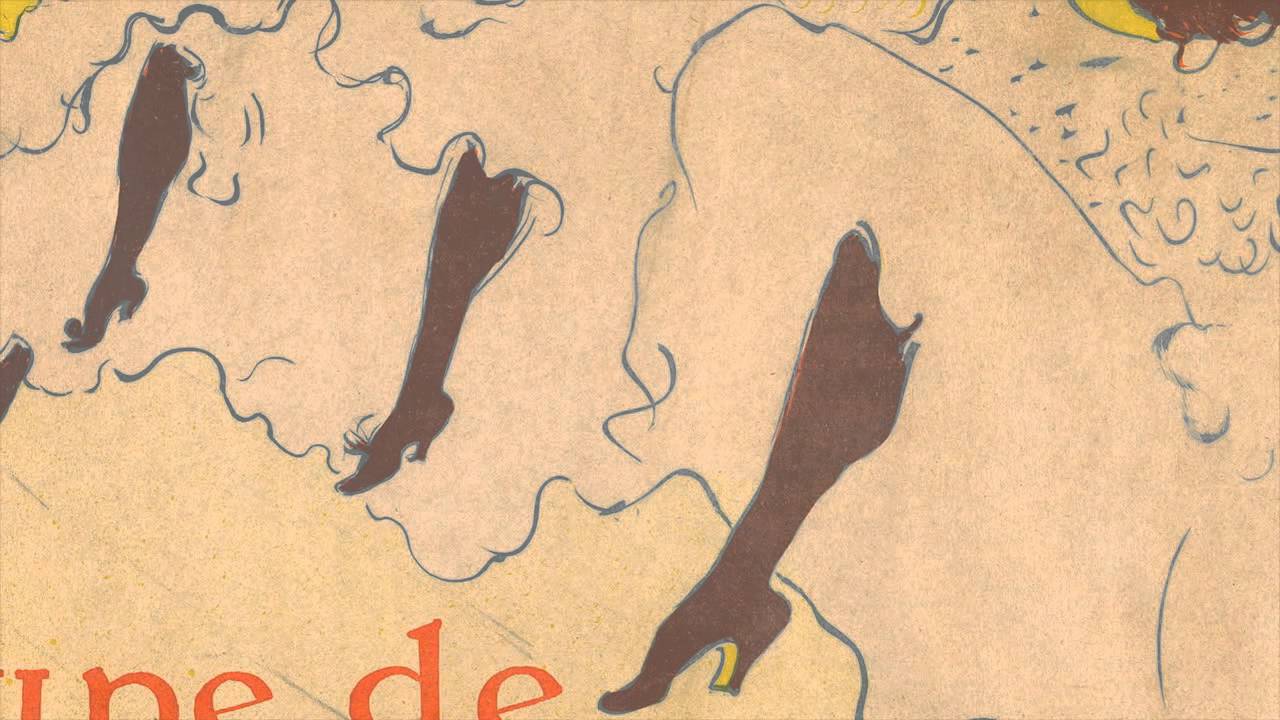 222161-Henri de Toulouse-Lautrec 'Mademoiselle Eglantine's troupe' 1896 ...