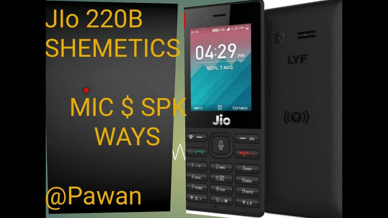 @jio f 220b mic and spk all shemetics digram - YouTube