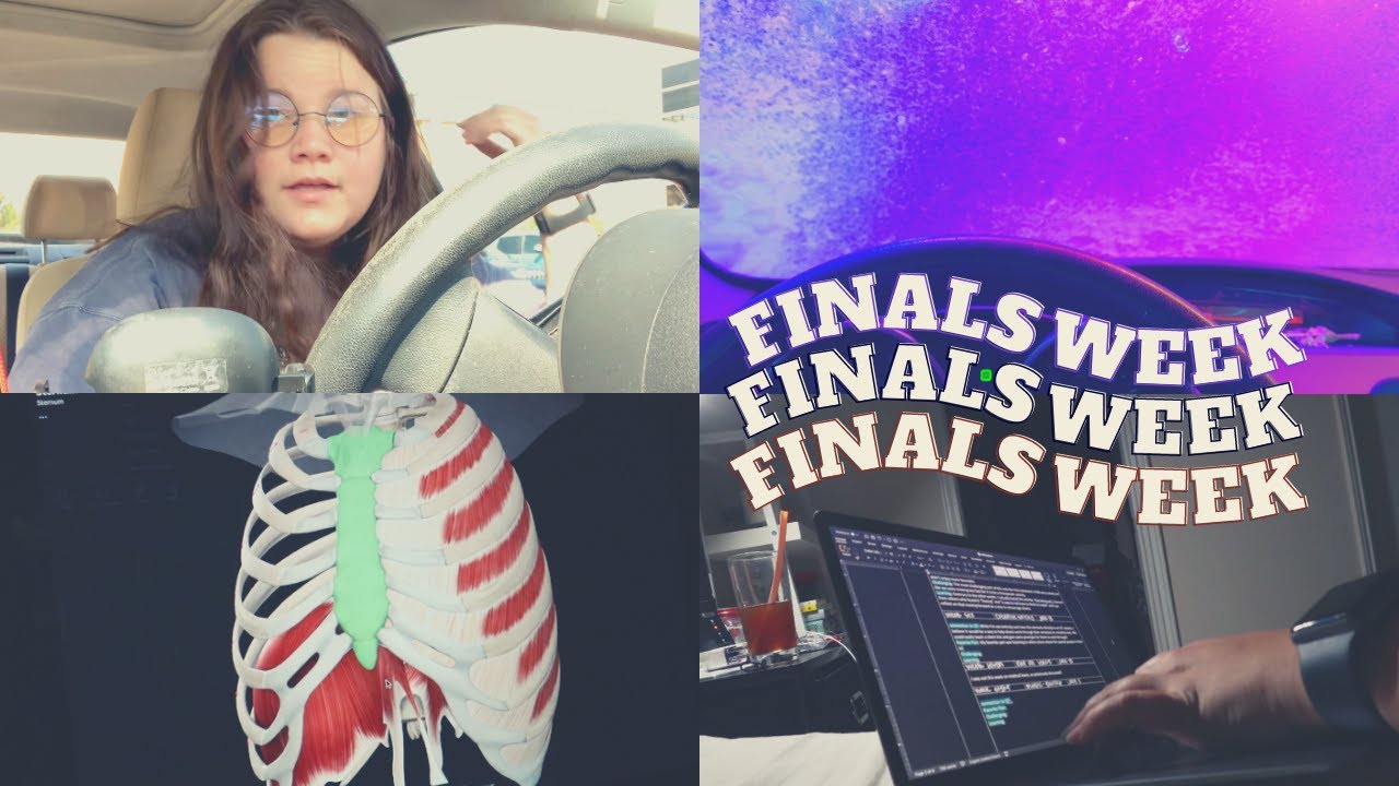 finals week in occupational therapy school - YouTube