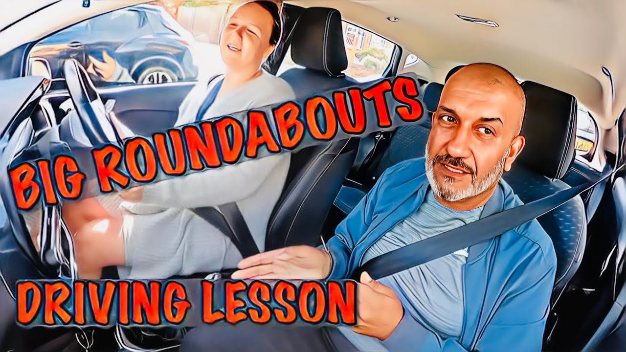ROUNDABOUTS DRIVING LESSON - YouTube
