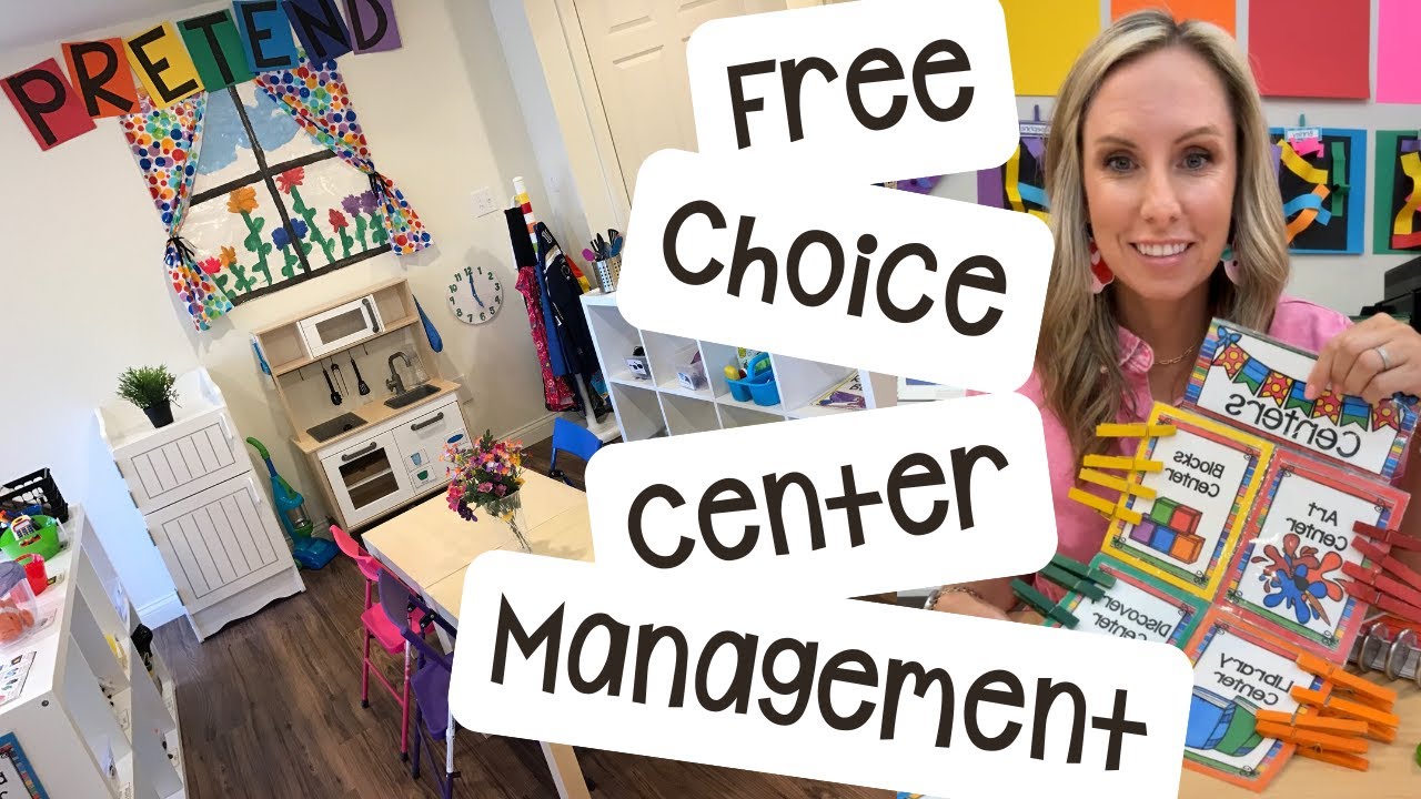 Free Choice Center Management for Preschool, Pre-k, & Kindergarten ...