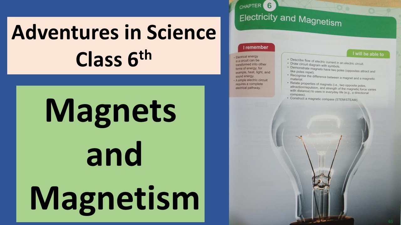 Science Class 5th. Adventures in Science 5. Chapter 6. Part 2. Magnets ...