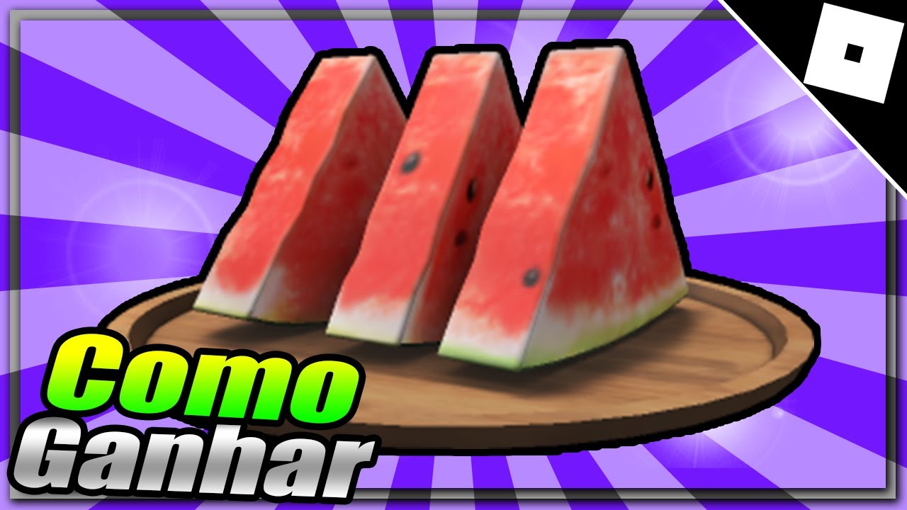 Como Ganhar o item [Watermelon Slices] Roblox Evento 🚨Grátis Por Tempo ...