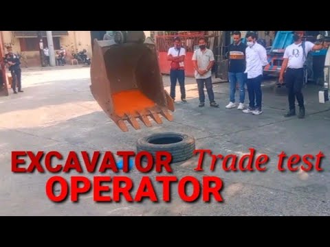 PAANO MAG TRADE TEST NG EXCAVATOR OPERATOR ANG MGA SAUDI ARABIAN - YouTube