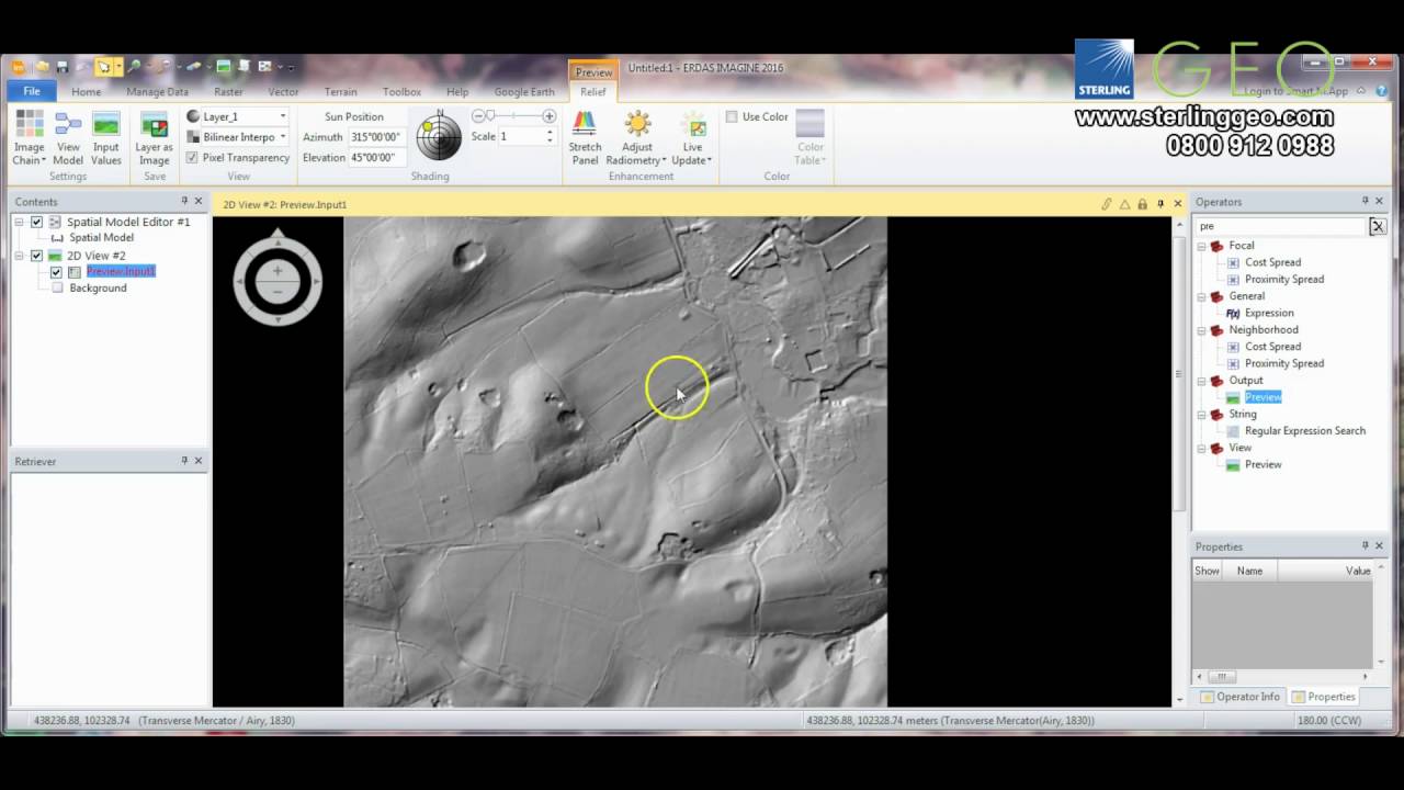Two Minute Tip | How to Visualise Height Data Using the Hill Shading ...