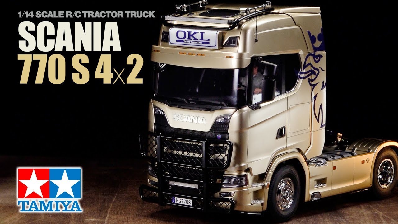 【Tamiya 56379】 1/14 RC Scania 770 S 4×2 | 1/14 RC遙控貨車 斯堪尼亞 770 S 4×2 ...