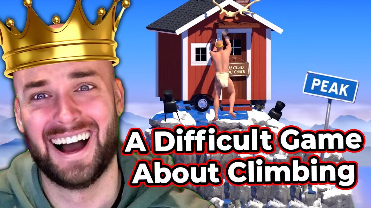 I Finally Beat A Difficult Game About Climbing! - YouTube