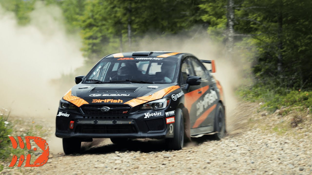 DirtFish Secret Rally Test - Subaru WRX STI & BRZ [RAW SOUND] - YouTube
