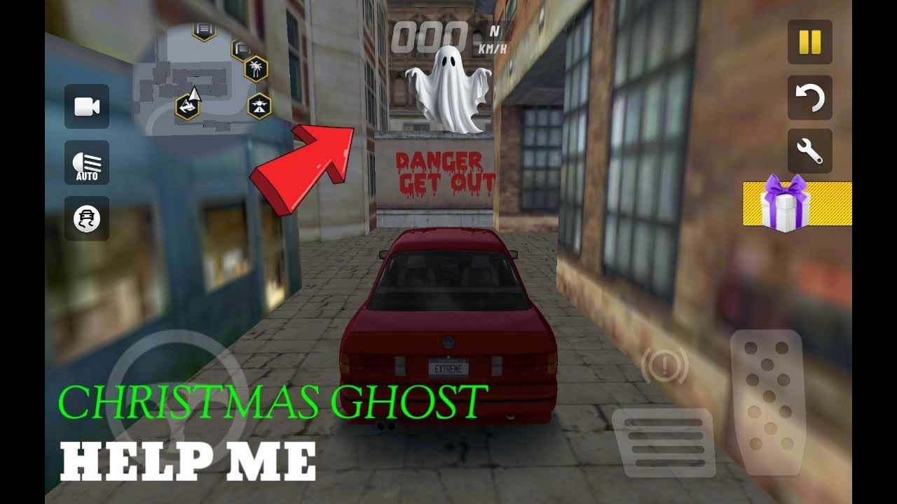 GHOST IS BACK AT CHRISTMAS!😭 Whitey Ghost in Extreme Car Driving ...