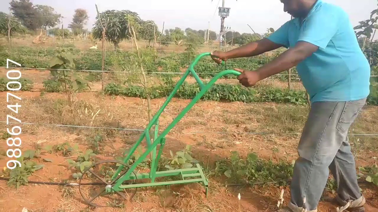Weed Remover through Cycling (best manual instrument) - YouTube