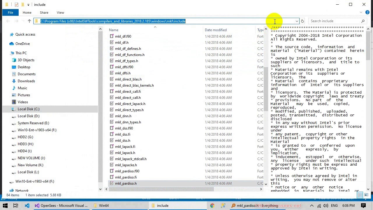 PARDISO SOE Solver Part 1: Compiling OpenSees - YouTube
