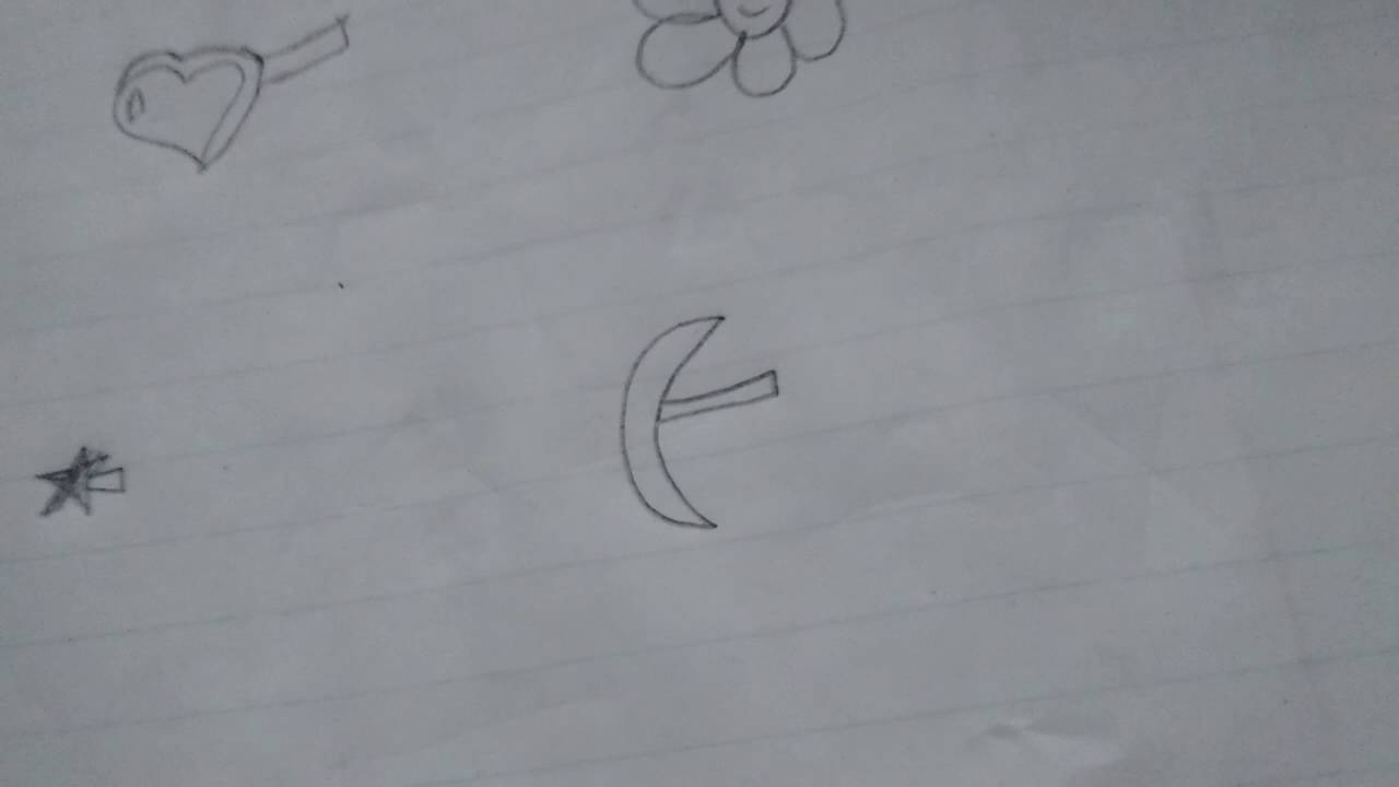How to draw 5 hair clips - YouTube