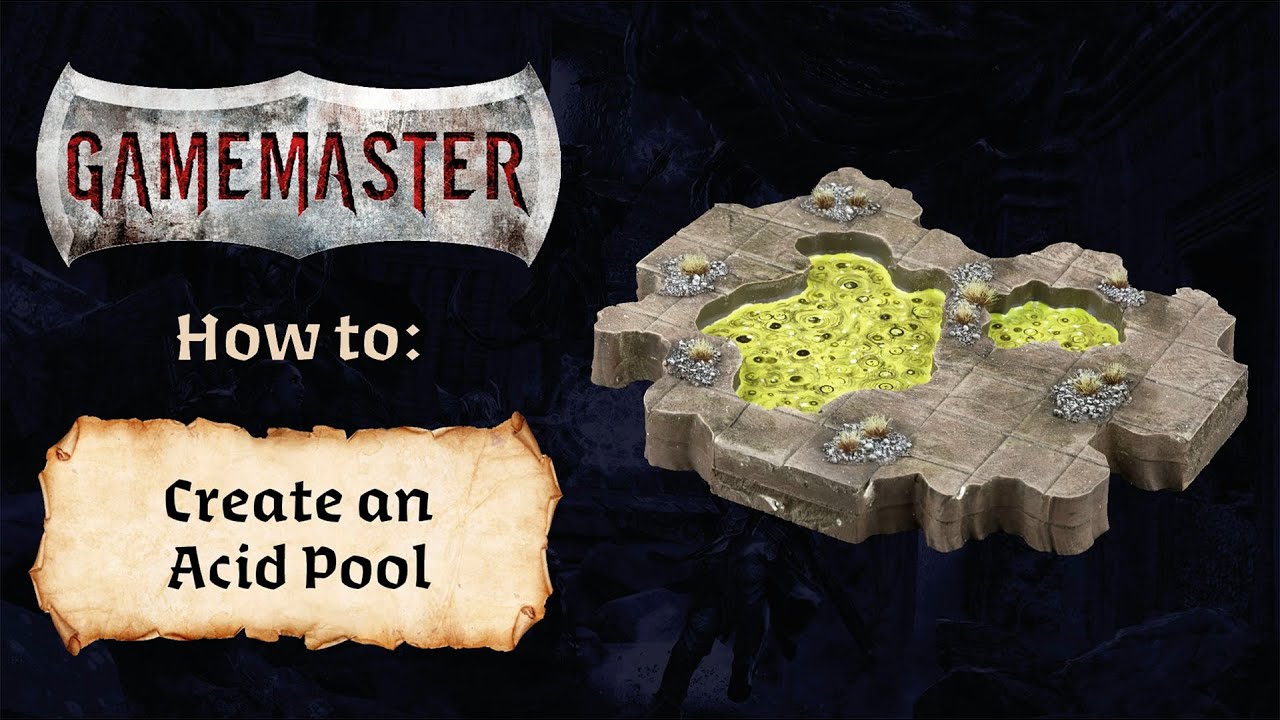 GAMEMASTER: How To Create An Acid Pool - YouTube