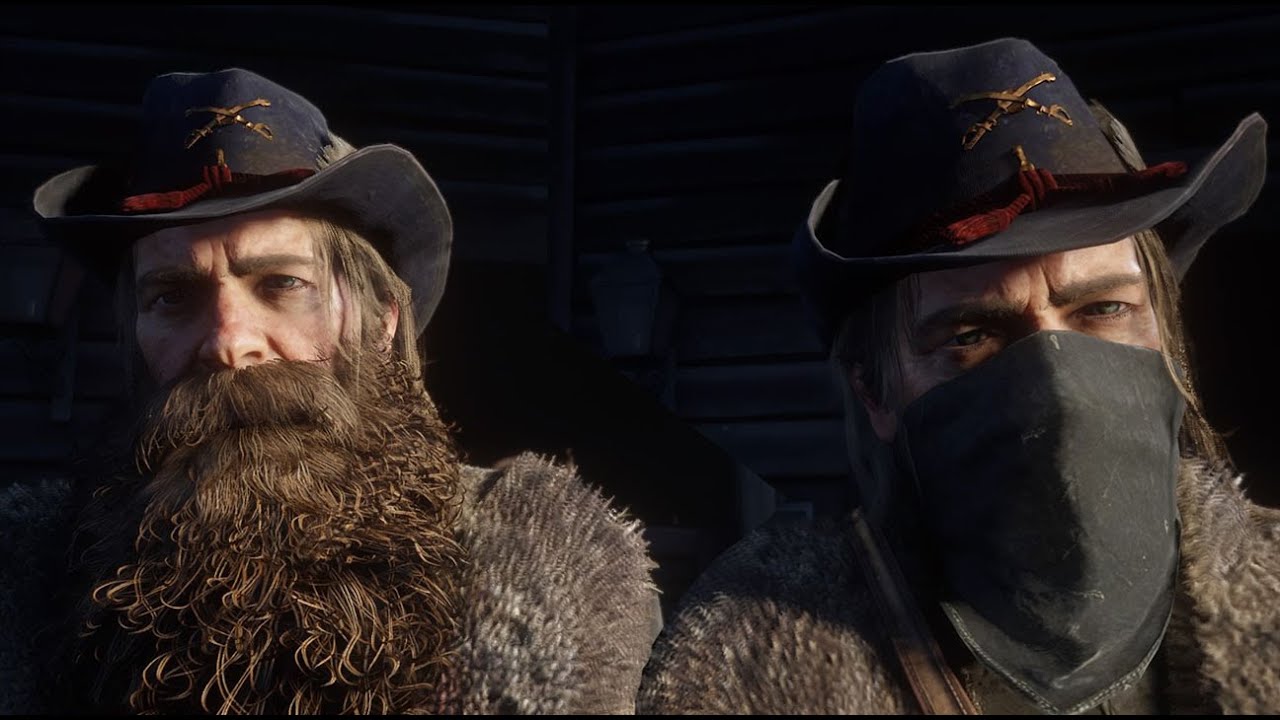 A Level 10 Beard With A Mask, in 4K Red Dead Redemption 2 #shorts - YouTube