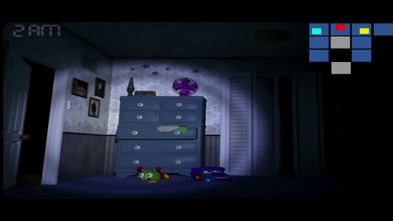 Beating FNAF 4 to night 2 With Radar. - YouTube
