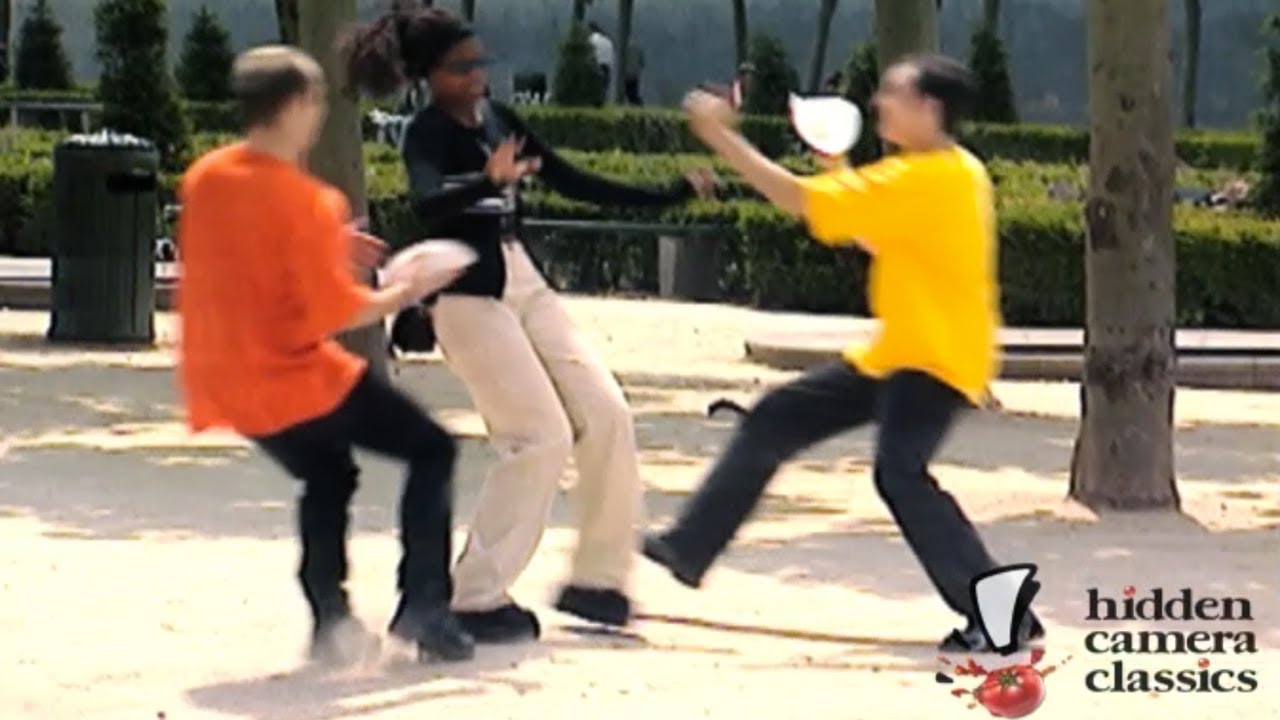 CAUGHT IN FOOD FIGHT!! - YouTube