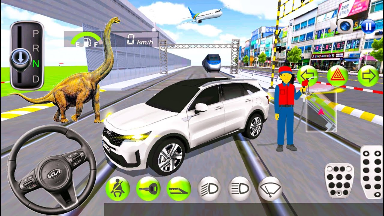 New Kia Sorento Power SUV Mercedes Parking Practice - 3D Driving Class ...