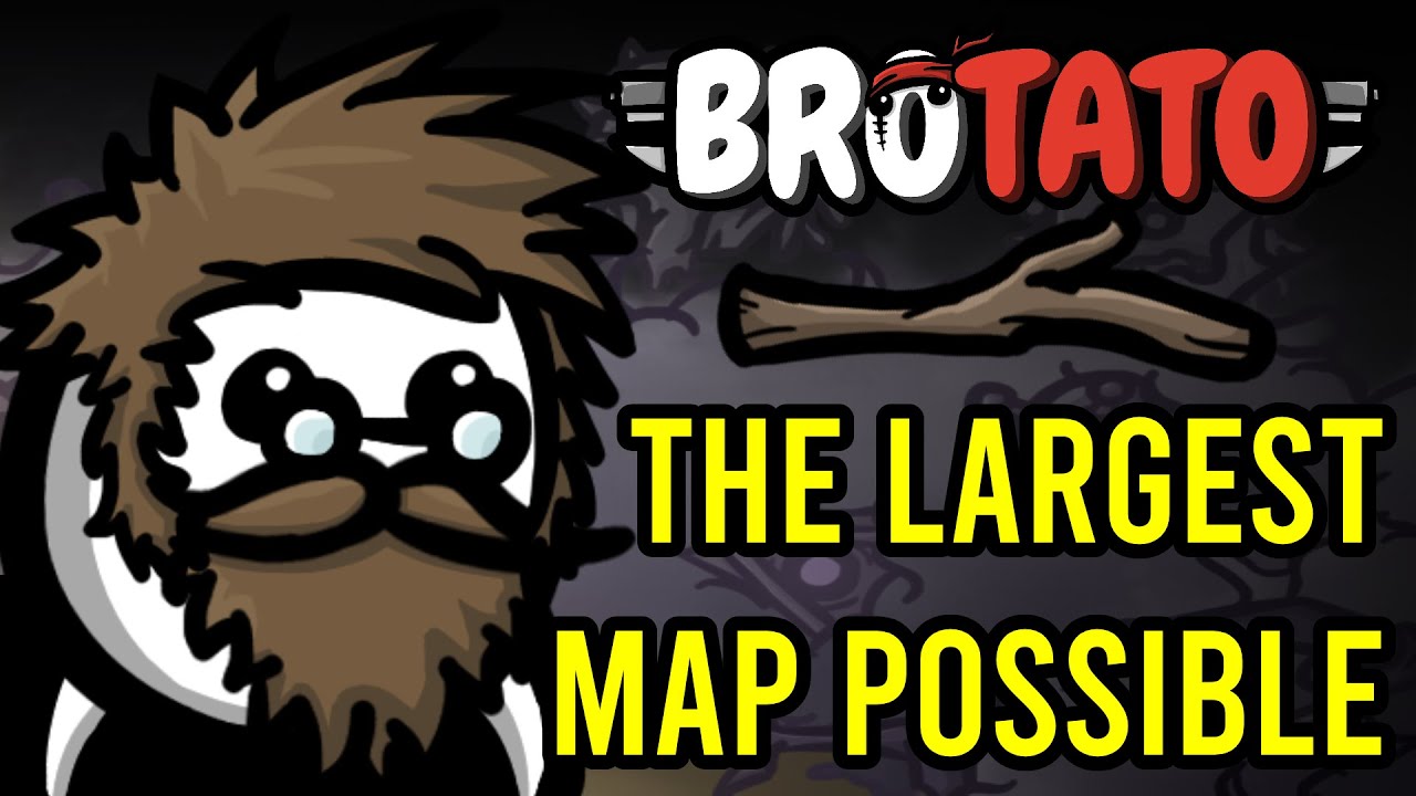 LARGEST MAP POSSIBLE! | 89 | GMO Mod | Brotato | - YouTube
