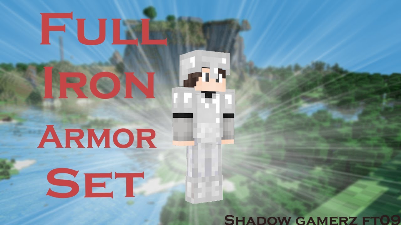 Full iron armor//MINECRAFT//Shadow gamerz ft09 - YouTube