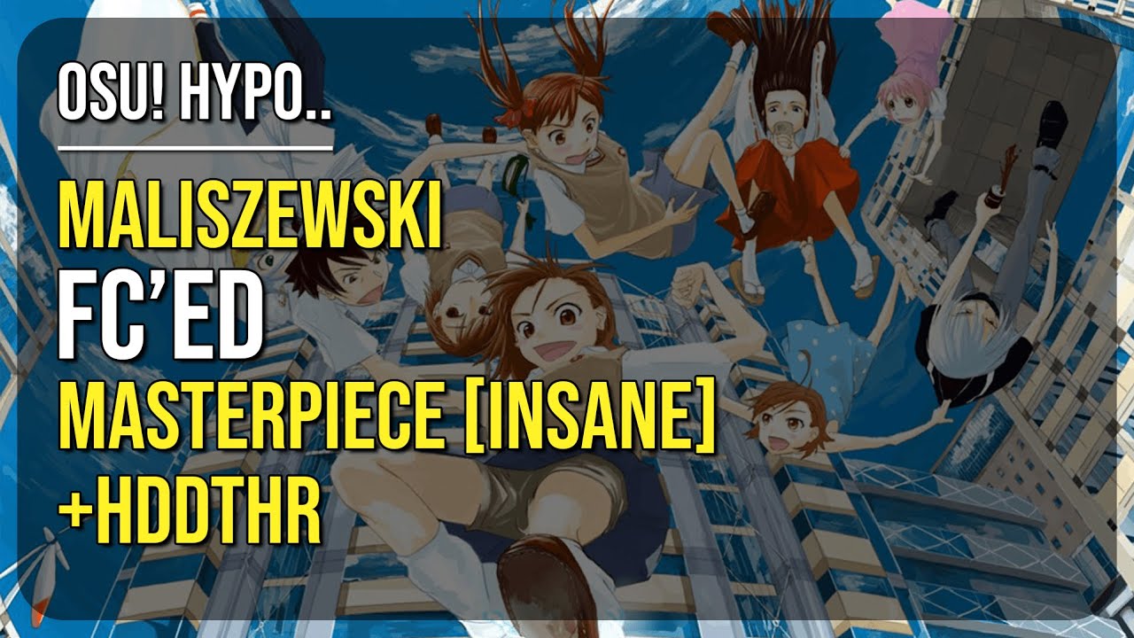 osu! Hypo.. | [8★] maliszewski FC'ed masterpiece [Insane] +HDDTHR - YouTube