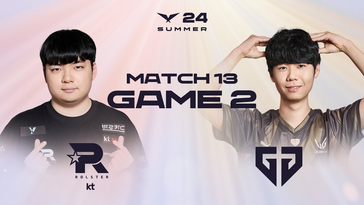 KT vs GEN Game 2 Highlights | 06.20 | 2024 LCK Summer Split - YouTube