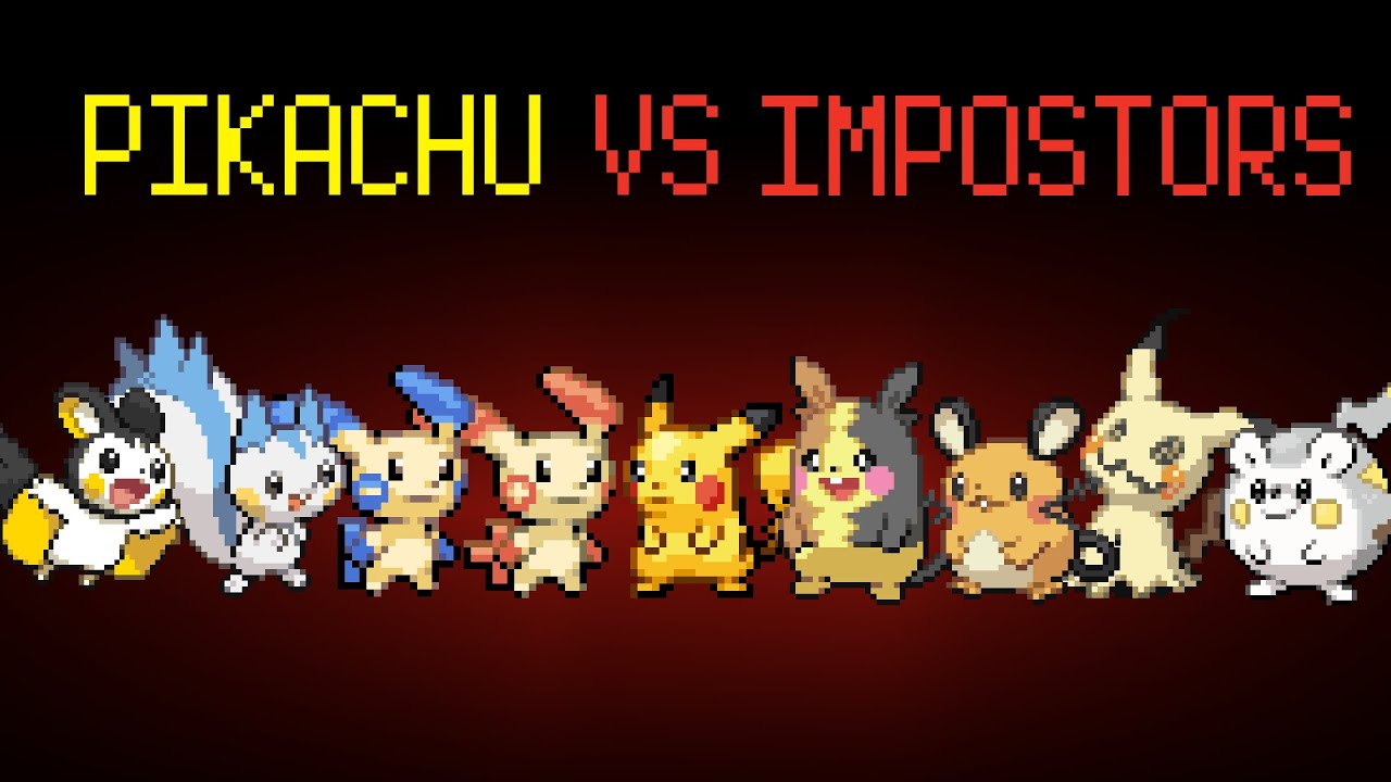 Pikachu vs Impostors in Among Us (Pokemon Animation) - YouTube