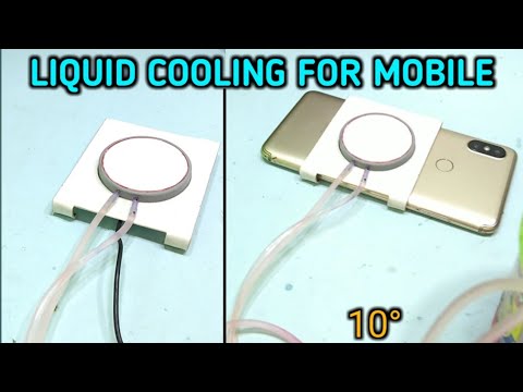 How To Make SmartPhone Cooler At Home | Liquid Cooling System(Hindi ...