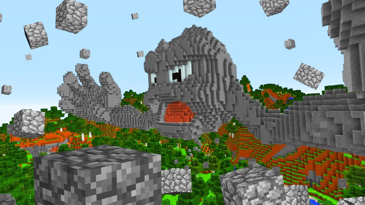 MINECRAFT vs POKEMON GO : GIGA GEODUDE VS REZENDEEVIL !! - YouTube