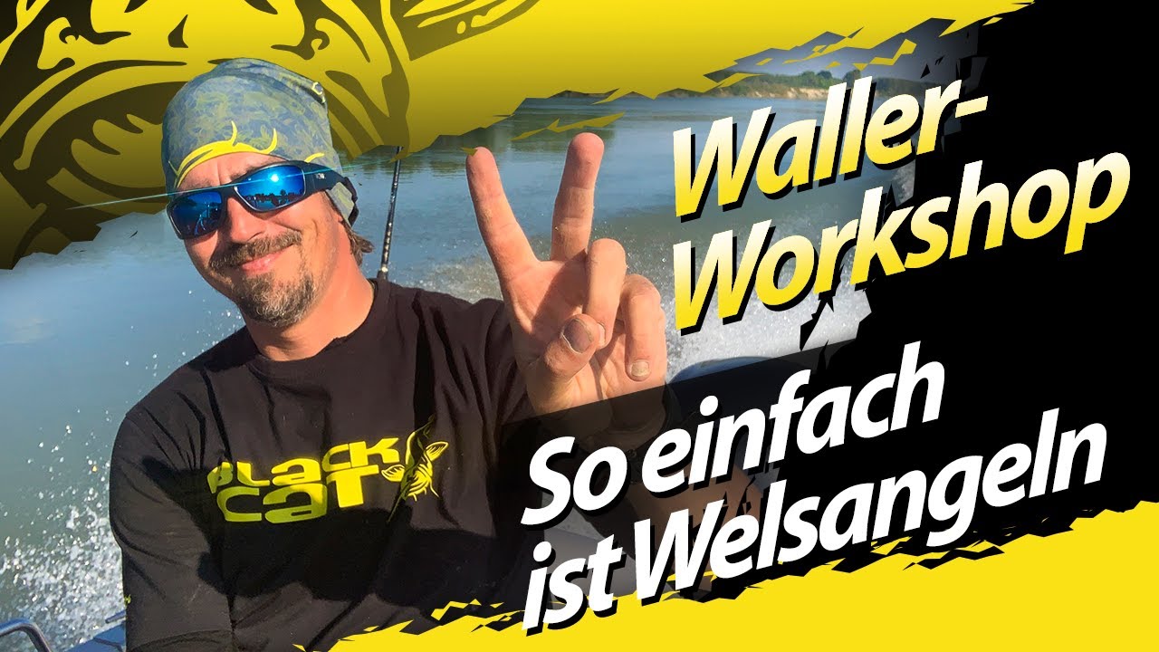 So einfach ist Welsangeln | Waller-Workshop | Die besten Waller-Montagen für Fließgewässer - YouTube
