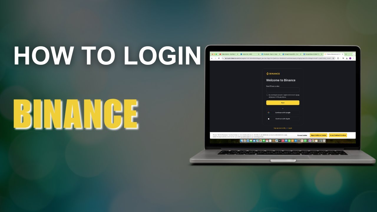 How to Login to Binance Account on PC | Binance Login - YouTube