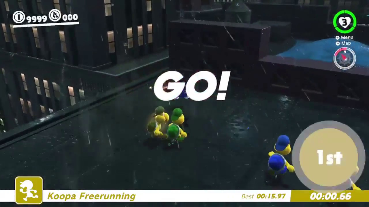 Super Mario Odyssey - Koopa Freerunning: Metro Kingdom(15.82) - YouTube