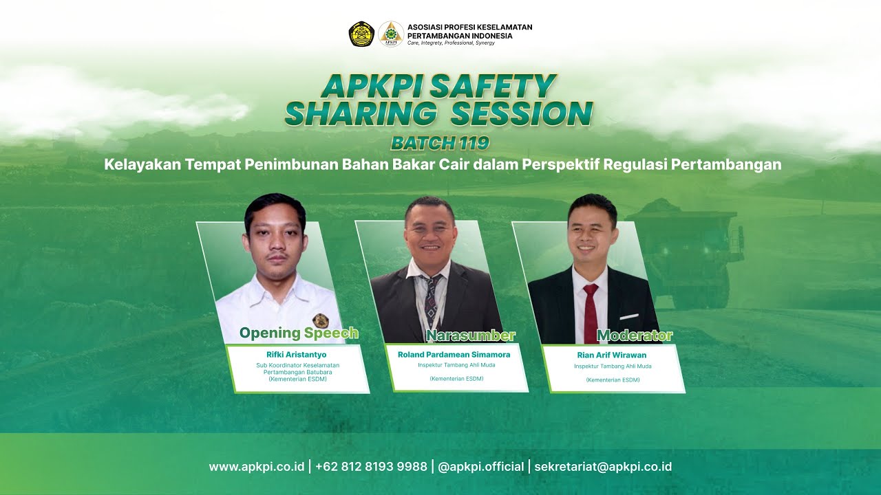 APKPI Safey Sharing Session Bact 120 - YouTube