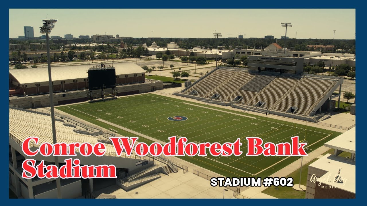 Conroe ISD Woodforest Bank Stadium - YouTube