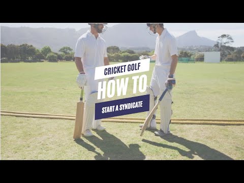 Cricket Golf Tutorials Part 1: Getting Started with Syndicates - YouTube