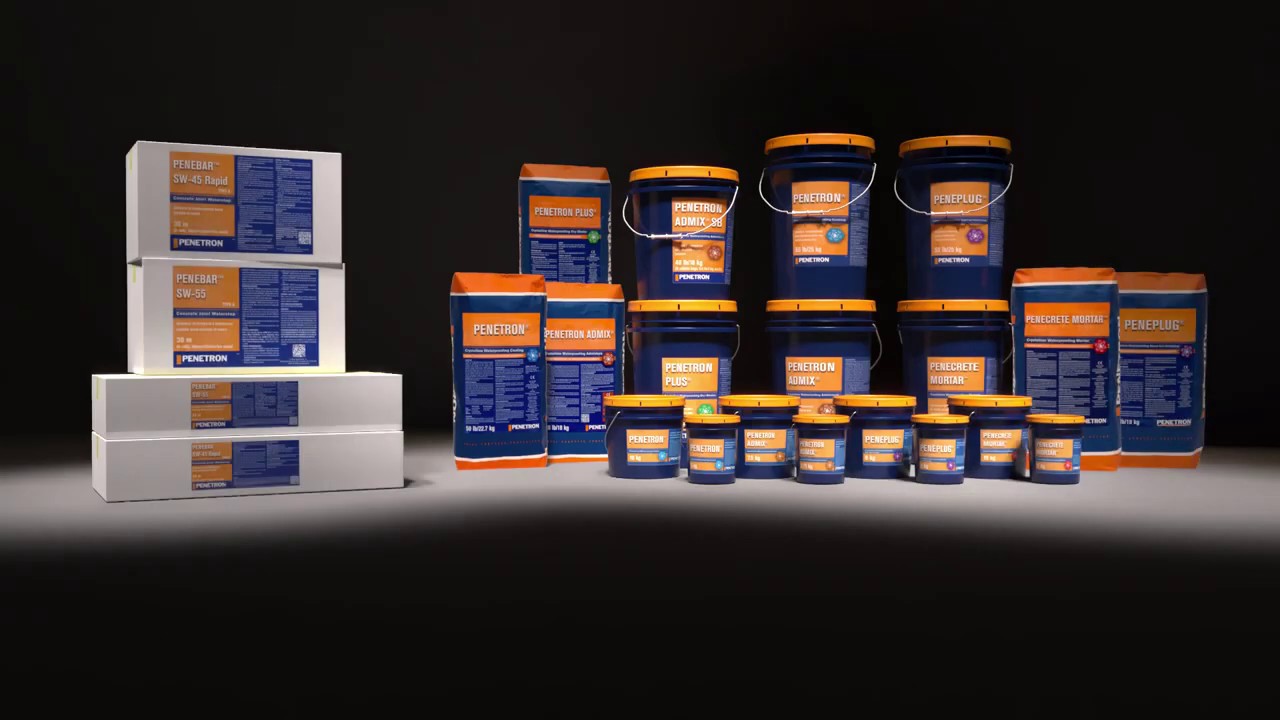 Penetron System Application - YouTube