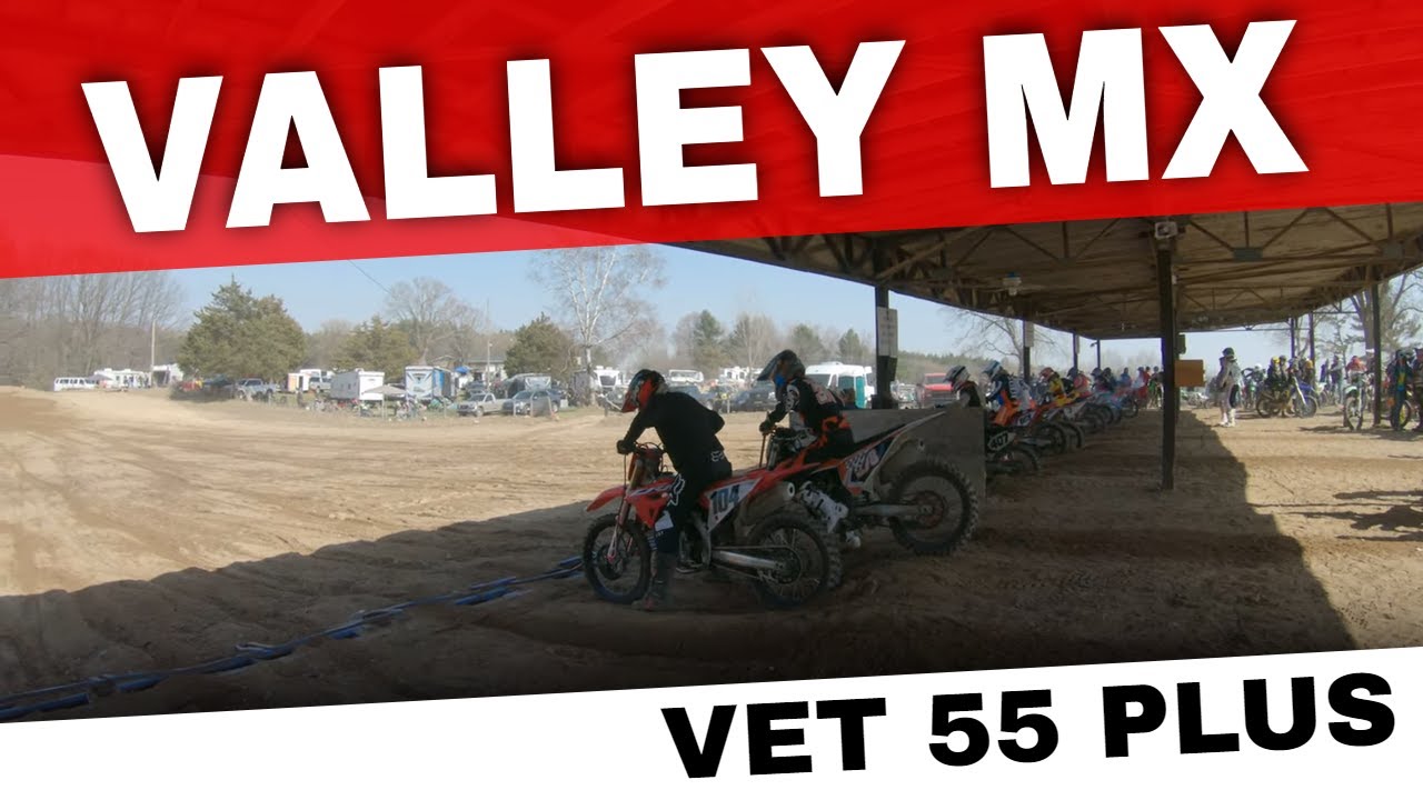 Valley MX Michigan - Vet Motocross 45+ & 55+ - YouTube