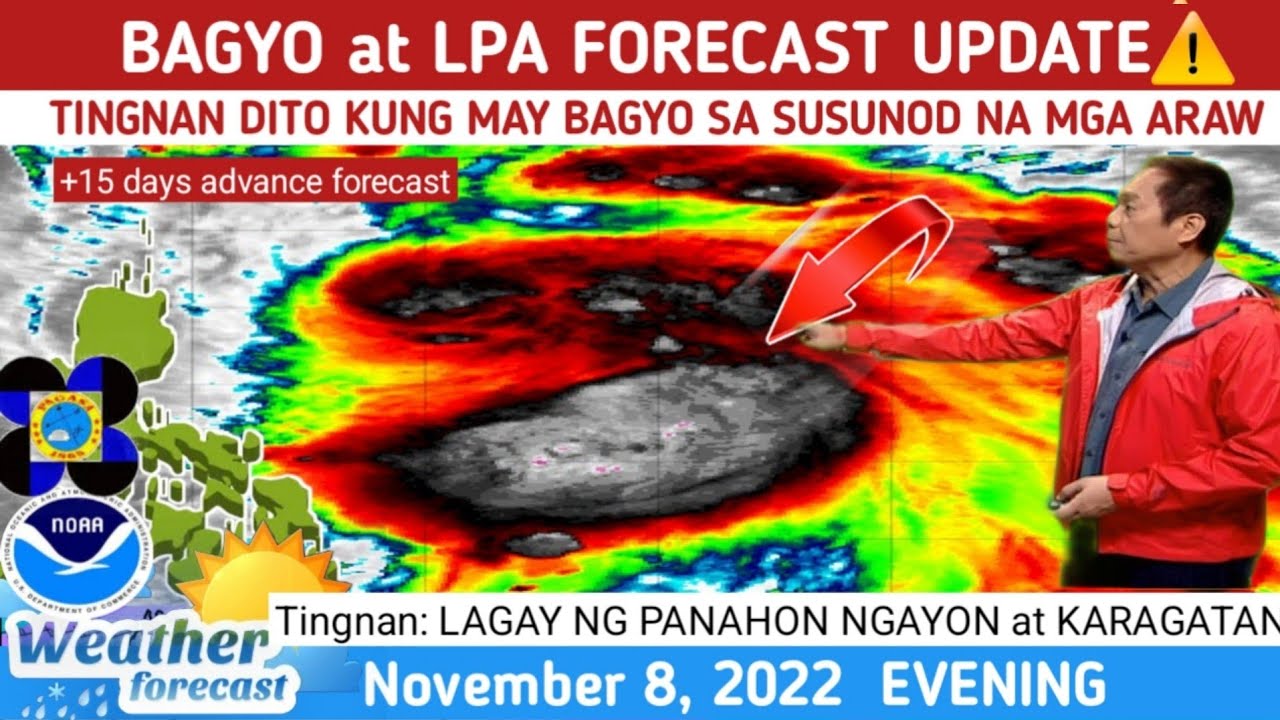 BAGYO at LPA FORECAST: MAY PAPASOK MULI?😱⚠️TINGNAN DITO⚠️ WEATHER ...
