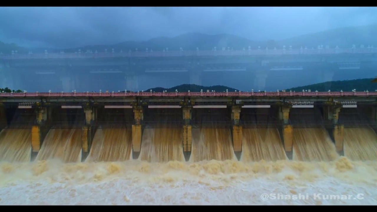 Gajanur dam also known as Tunga dam - YouTube