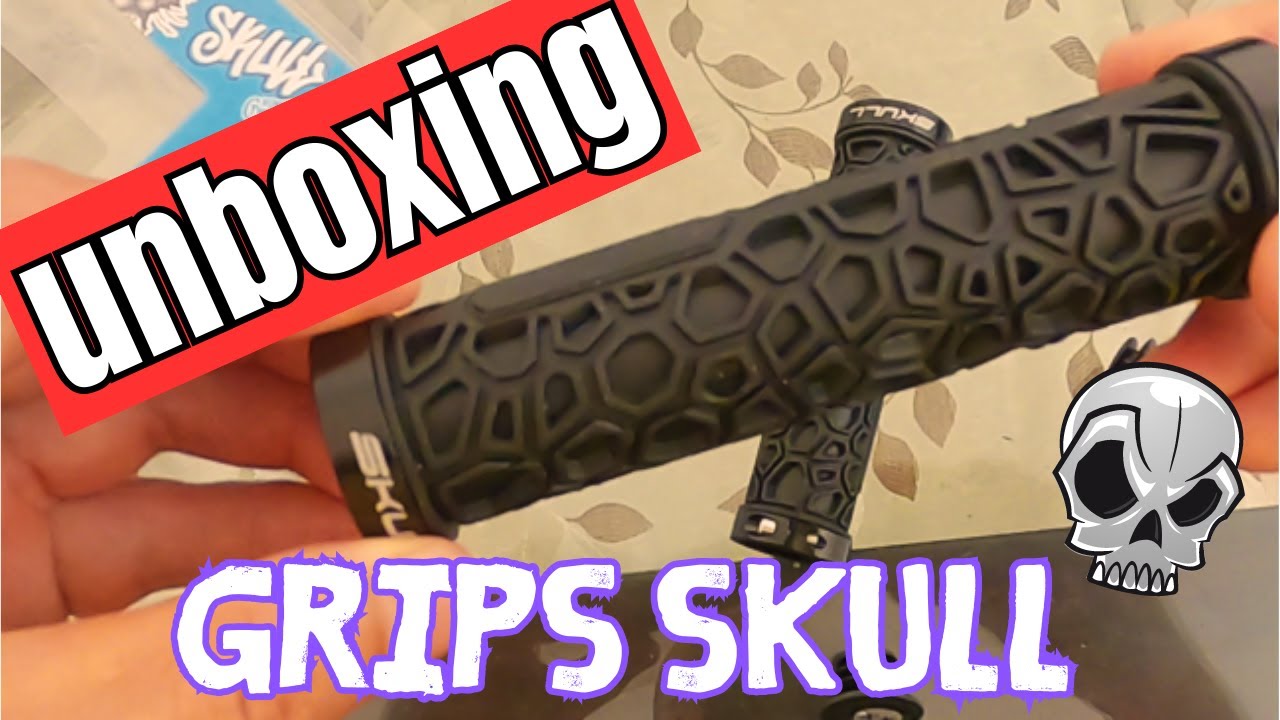 Grips Skull Mtb- UNBOXING 💀 - YouTube