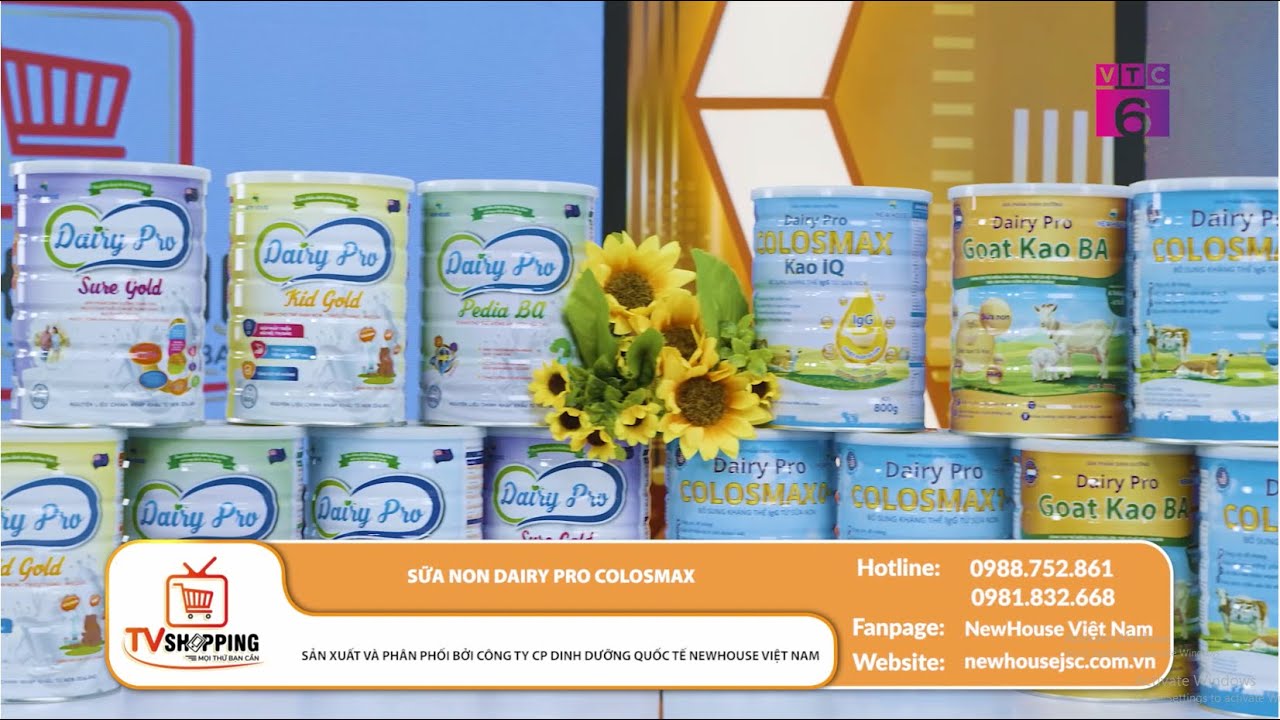 Tvshopping - Sữa Non Dairy Pro Colosmax - Công ty CP DD Quốc tế ...