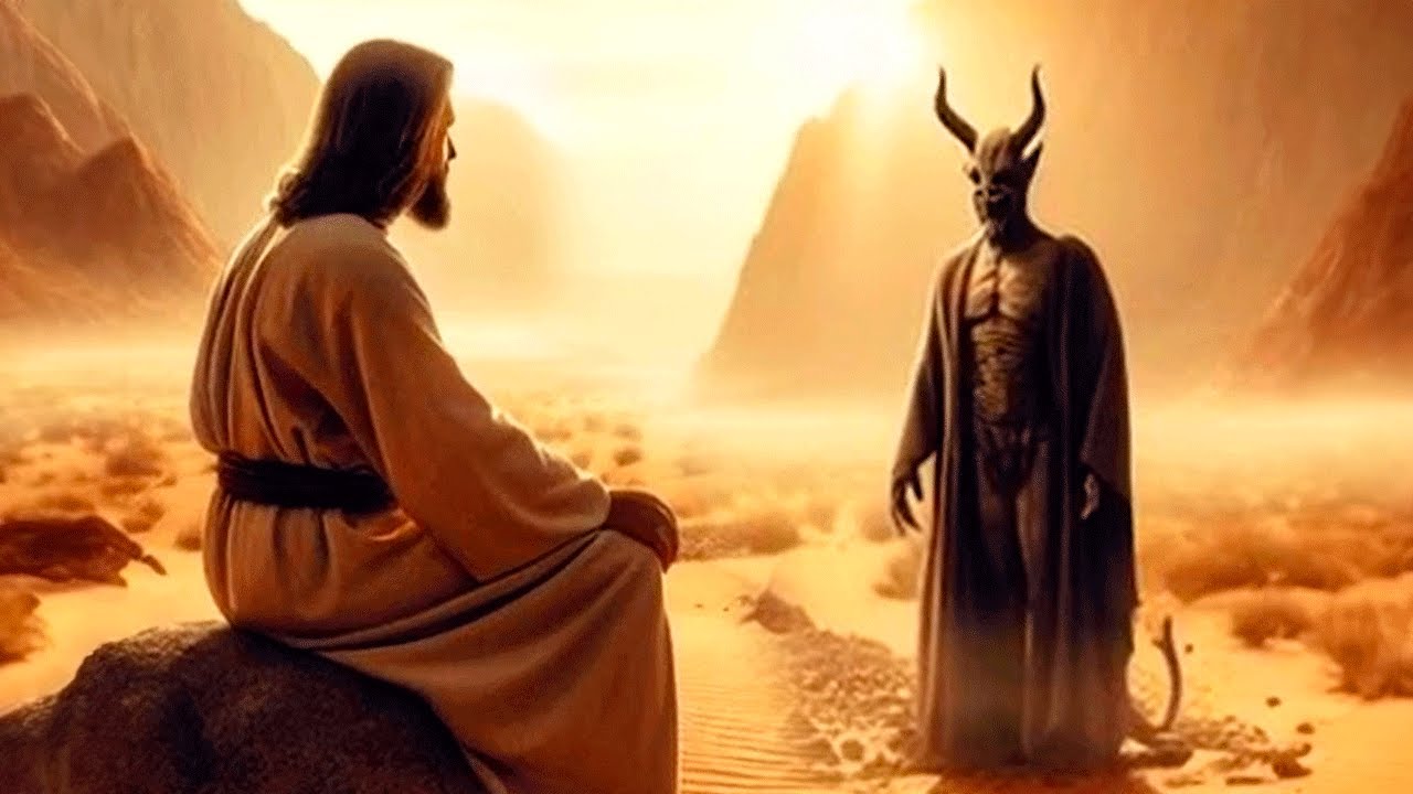 jesús es tentado por el diablo en el desierto - YouTube